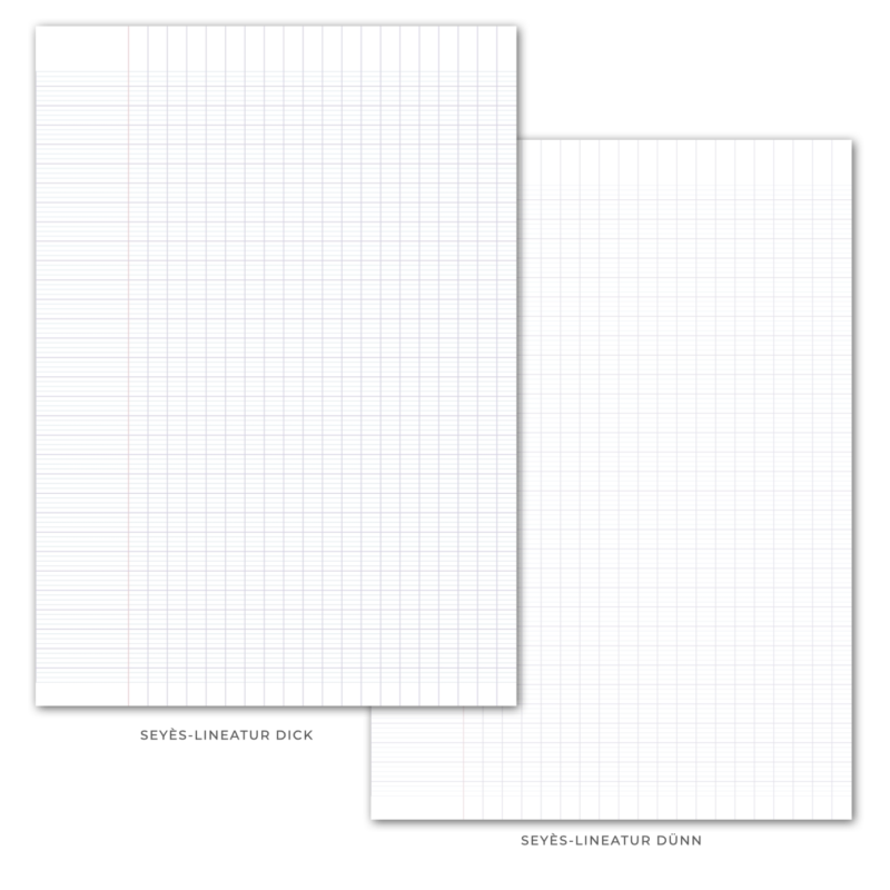 Deutsche Schulheft-Lineaturen - Widescreen Education
