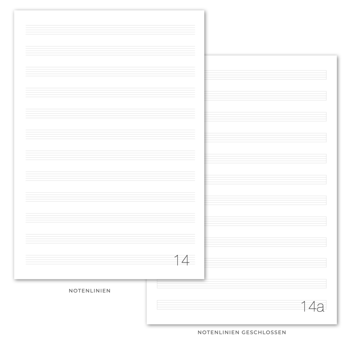 Deutsche Schulheft-Lineaturen - Widescreen Education