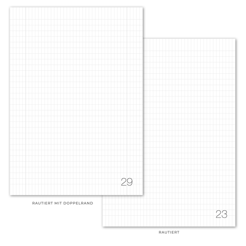 Deutsche Schulheft-Lineaturen - Widescreen Education