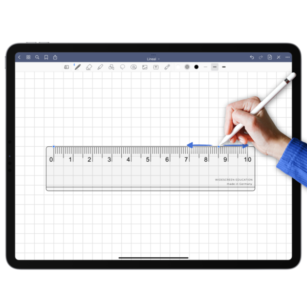 Digitales Lineal - Widescreen Education