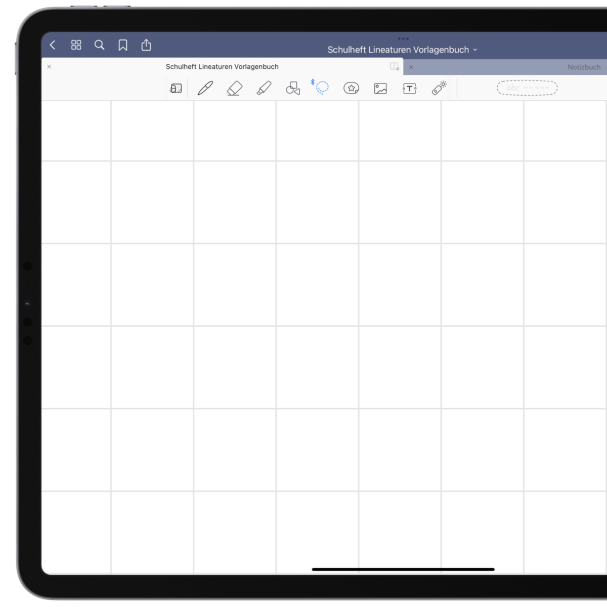 Deutsche Schulheft-Lineaturen - Widescreen Education